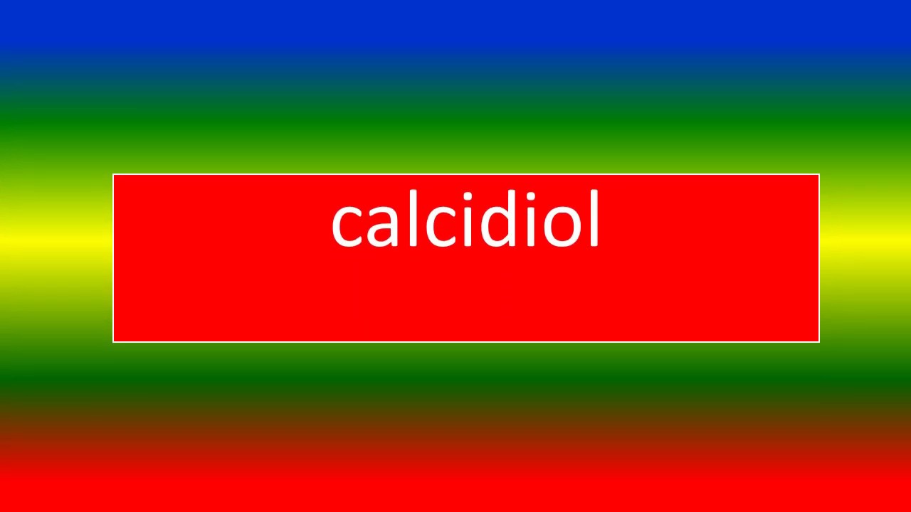 calcidiol - YouTube