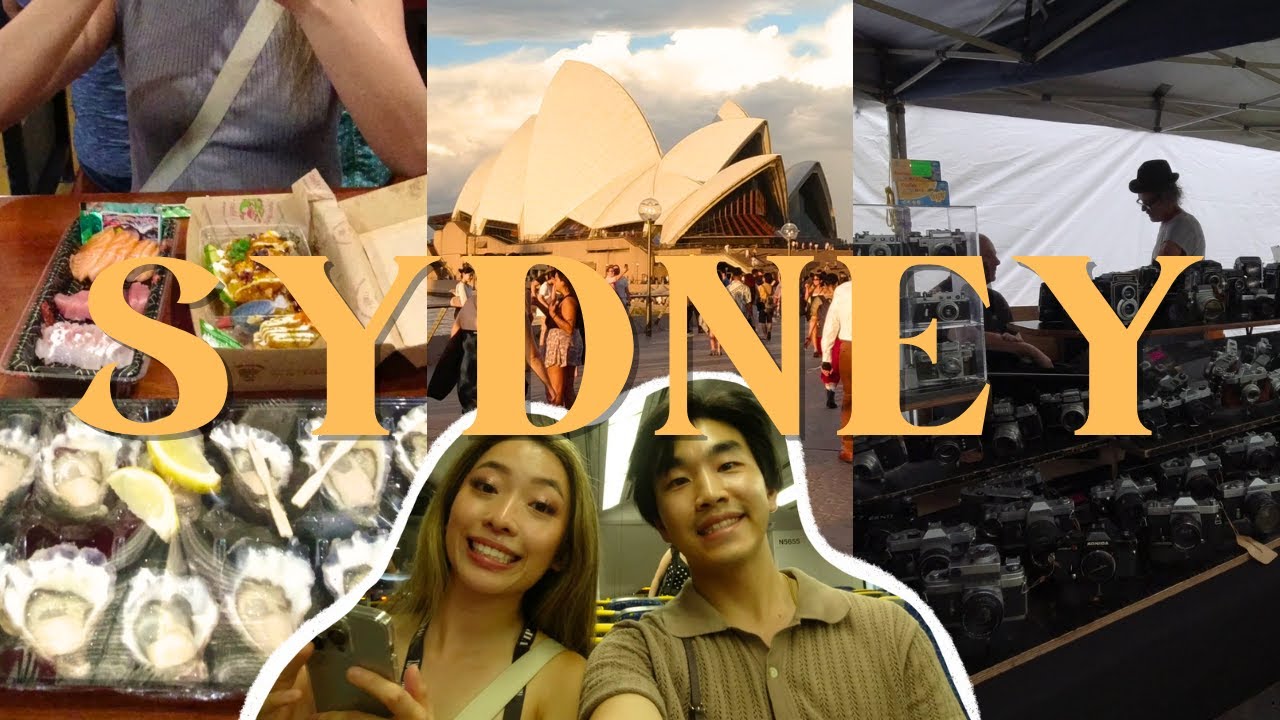SYDNEY VLOG | First time visiting Sydney | Fish Market, Thrifting ...