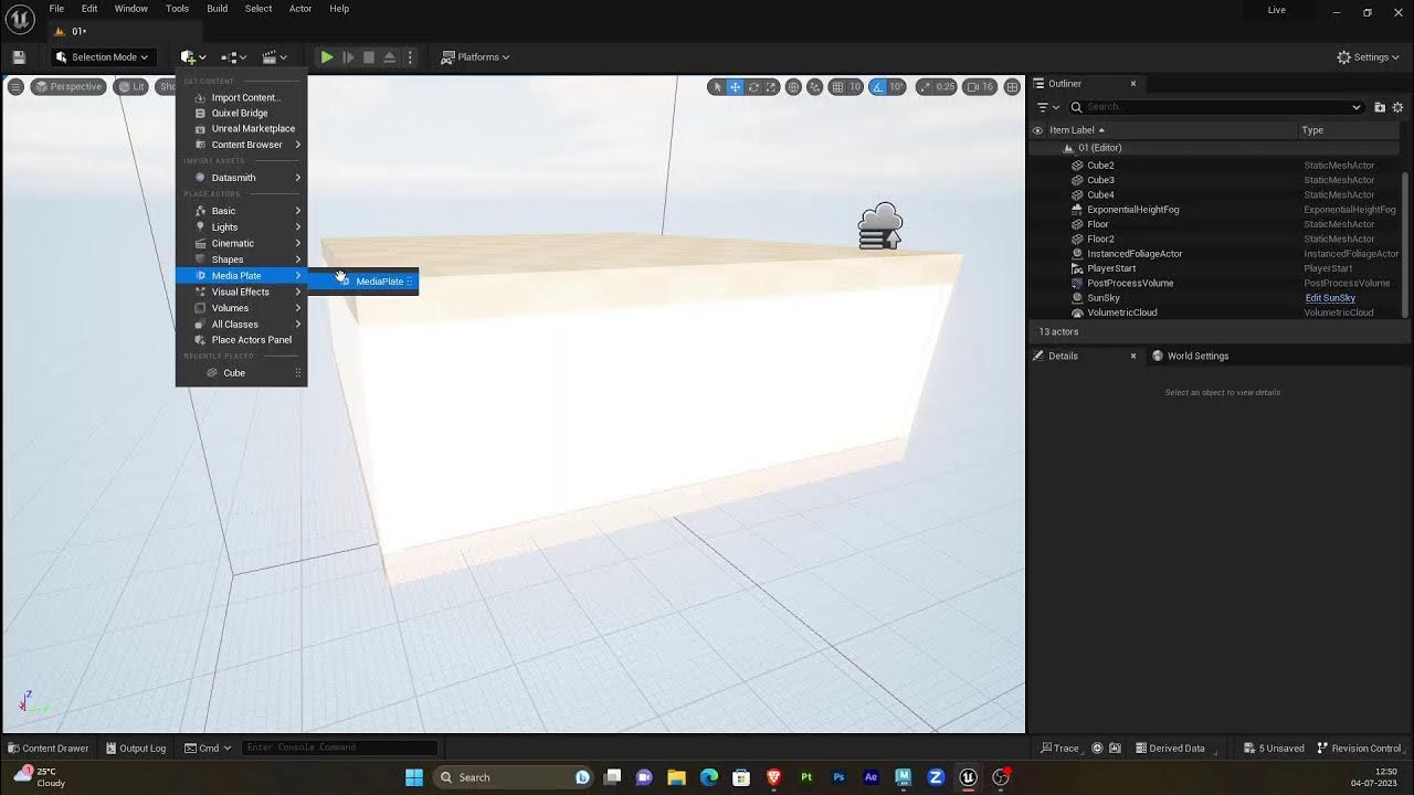 Materials and light part1 (Unreal Engine 5) - YouTube