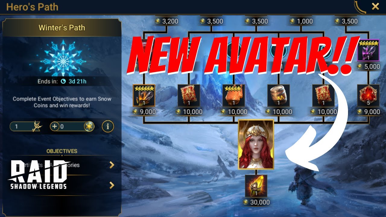 You won't Believe the Breakdown Winter's Path! Raid: Shadow Legends ...