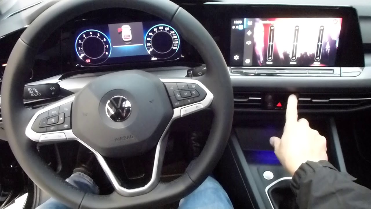 2020 VW Golf Multifunktions Cockpit * Playlist - YouTube