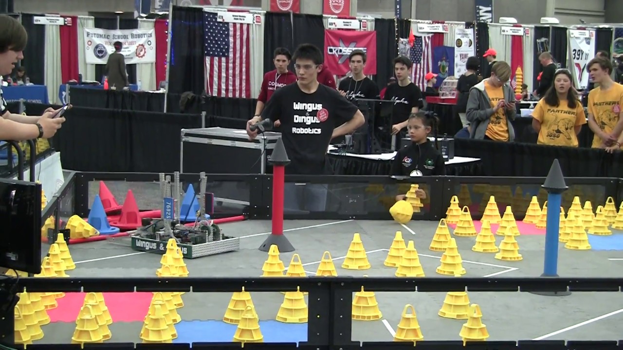 7682S VEX In The Zone Programming Skills 102pts @ Worlds - YouTube