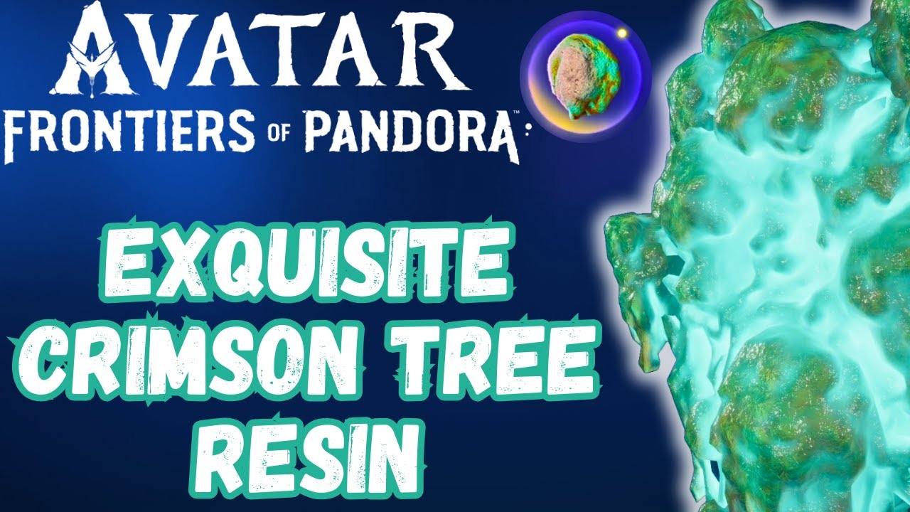 Avatar Frontiers Of Pandora Crimson Tree Resin Exquisite - YouTube