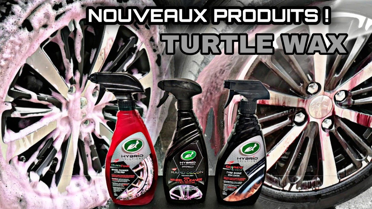 TEST DES NOUVEAUX PRODUITS de chez TURTLE WAX ... Verdict !!! - YouTube