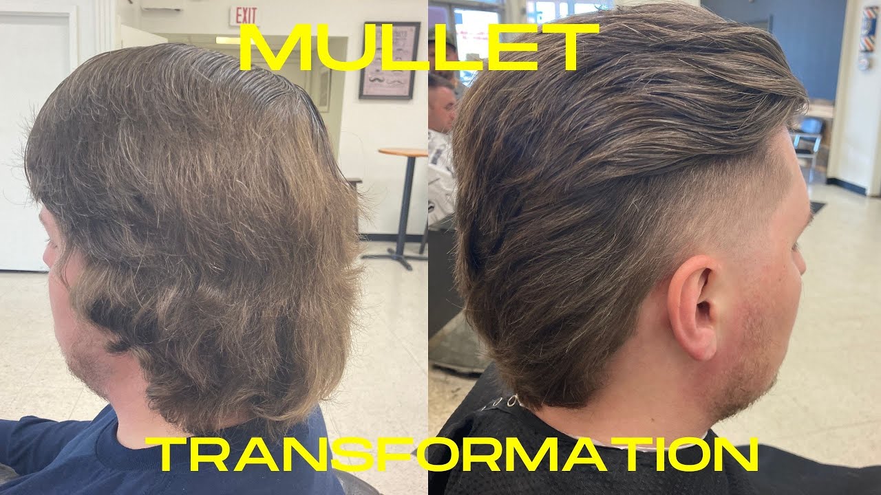 How to cut a mullet (from scratch) tutorial - YouTube