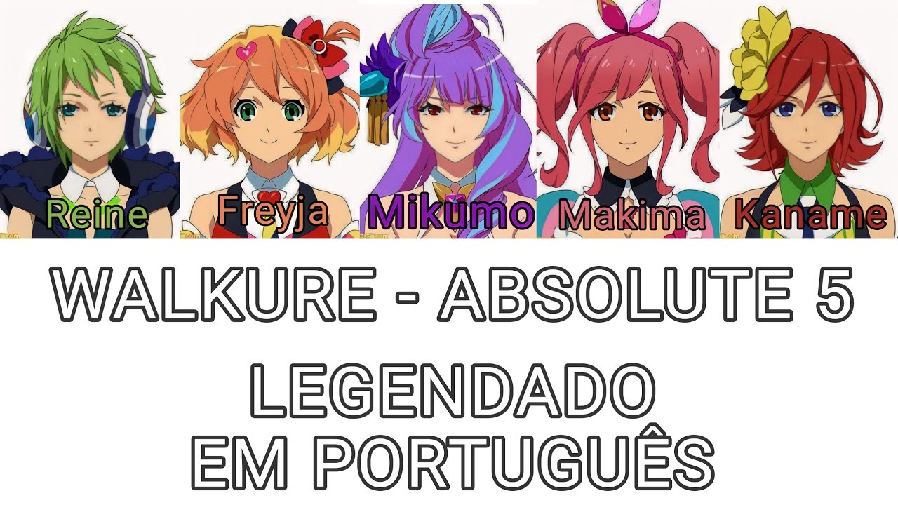 WALKURE - MACROSS DELTA - ABSOLUTE 5 - LEGENDADO EM PORTUGUÊS ...