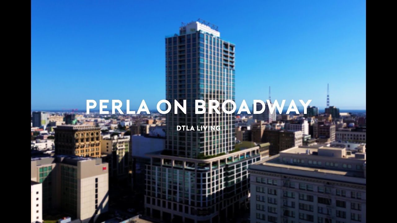 Touring PERLA A High Rise In DTLA | Luxury Condo Tour - YouTube