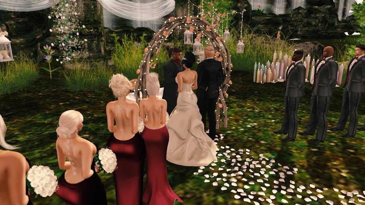 The Wedding of Alex and Suna in Second Life - YouTube