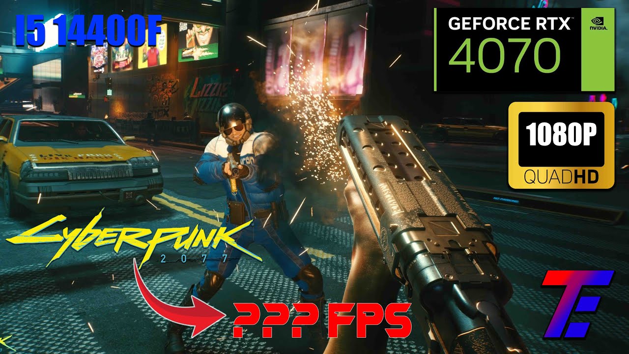 RTX 4070 + I5 14400F : CYBERPUNK 2077 - FPS TEST AND BENCHMARKS - 1080P ...
