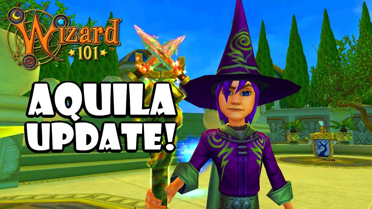 Wizard101: NEW AQUILA DUNGEON UPDATE! - YouTube