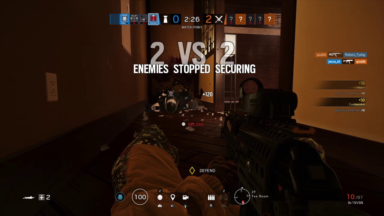 Tom Clancy's Rainbow Six® Siege Round Win - YouTube