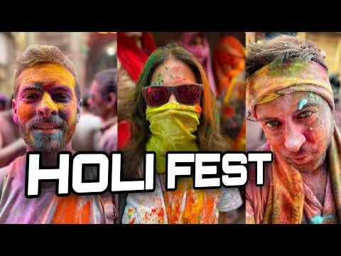 Dünyanın En Çılgın Festivali Holi / Hindistan