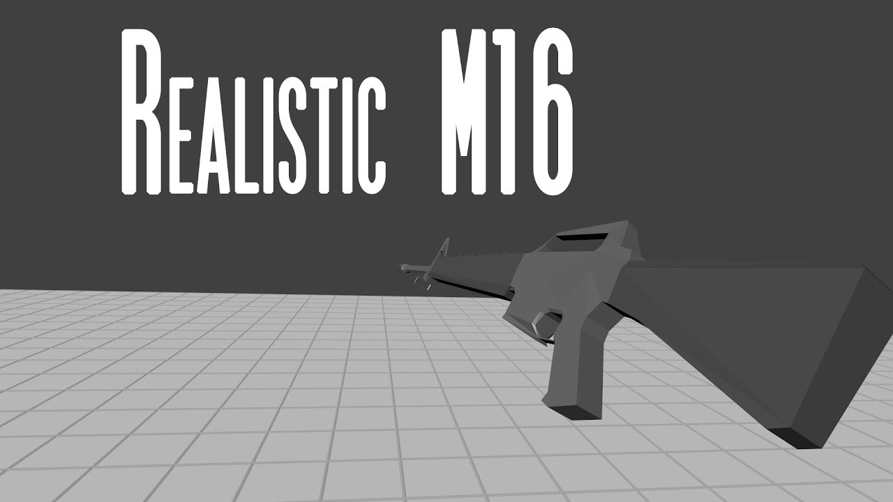 realistic m16 reload animation - YouTube