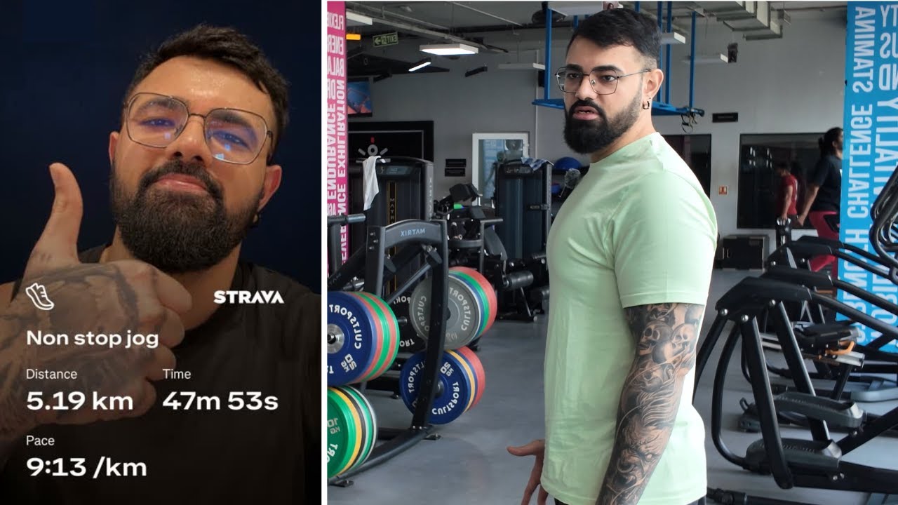 Boring Arms Day | Fat Loss Day 351 - 109.5kg - YouTube