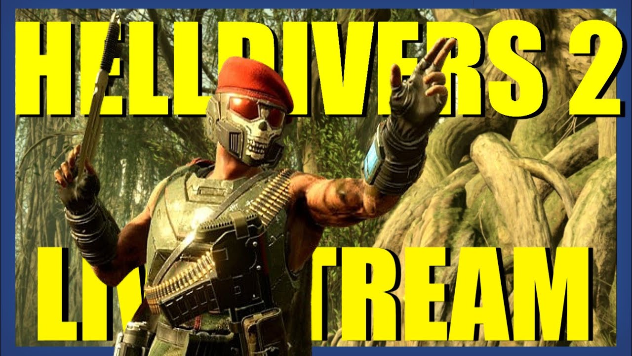 Helldivers 2 Jungle map live - YouTube