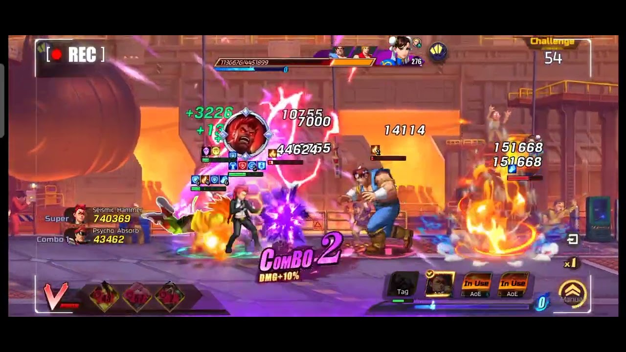 Street fighter duel - new combo (Mad Ryu can't keep up), at last passed ...