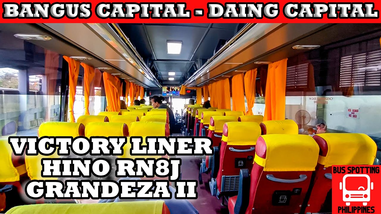 BANGUS CAPITAL TO DAING CAPITAL | VICTORY LINER 331 HINO RN8J GRANDEZA ...