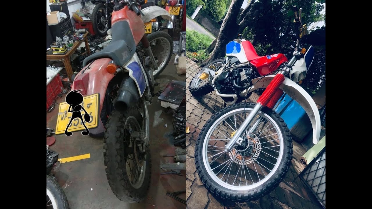 XR250R RFVC FULL RESTORATION In Sri Lanka ! - YouTube