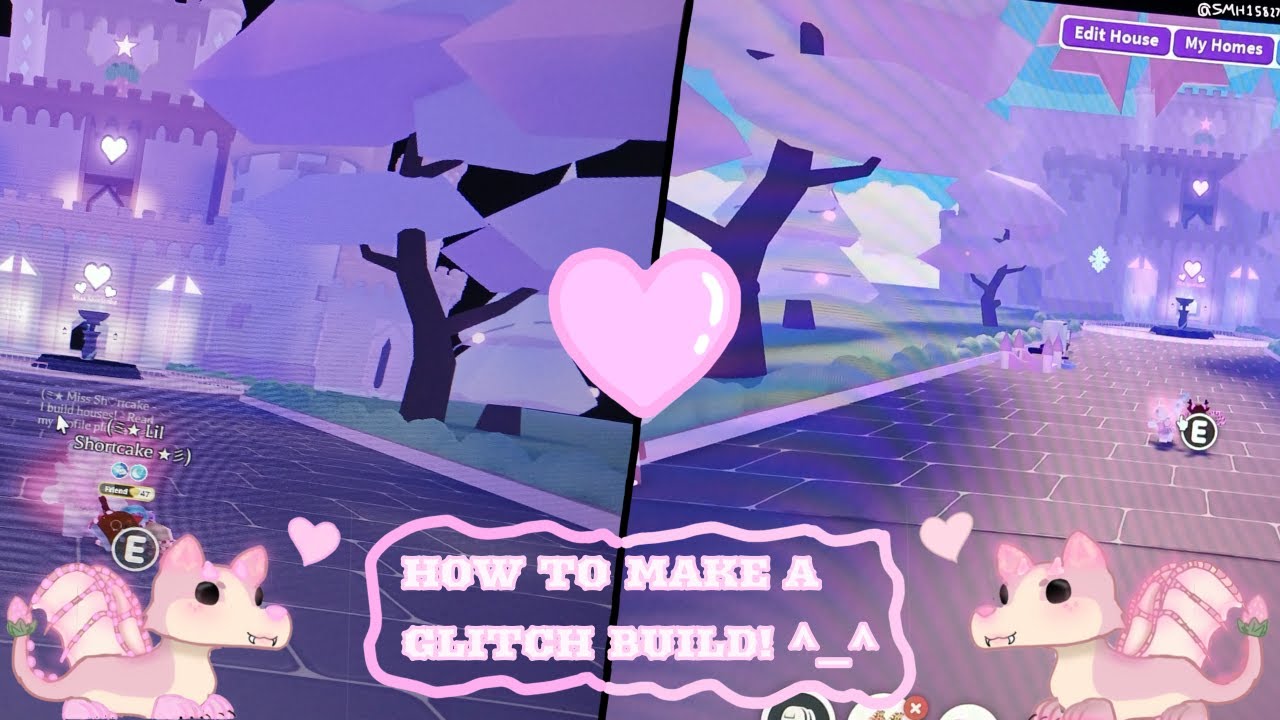 Tutorial on how to make a glitch build! | Adopt me! | - YouTube