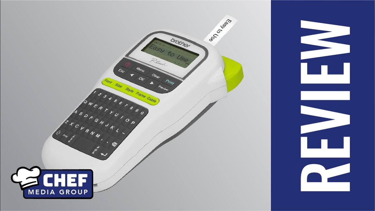 Brother P-Touch PTH110 Label Maker Review - YouTube