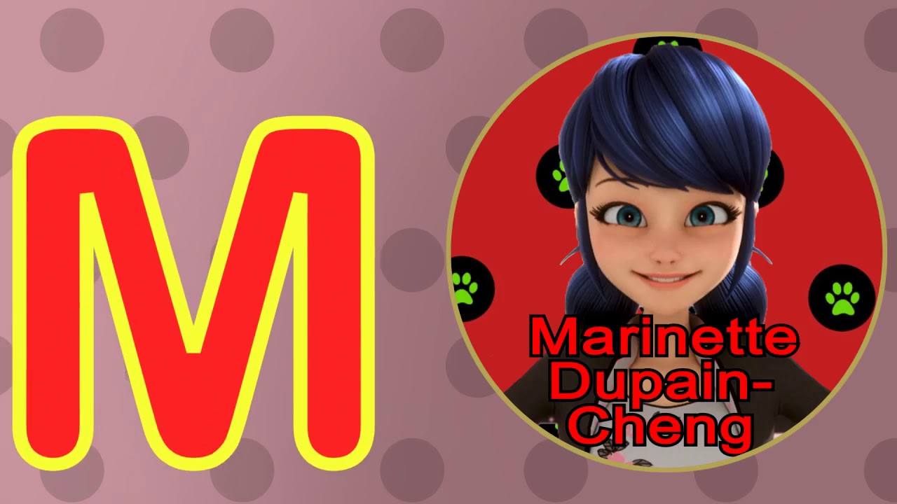 Learn the Alphabet with Miraculous Ladybug - YouTube