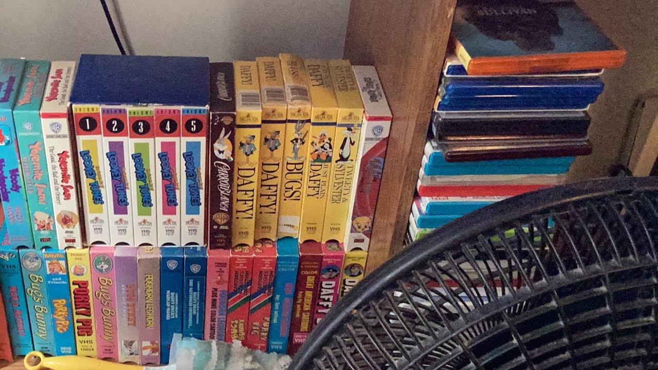 My looney tunes vhs collection part 2 live edition - YouTube