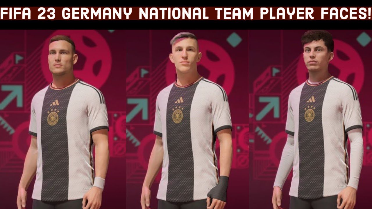 FIFA 23 | World Cup Mode | All Germany National Team player faces ...