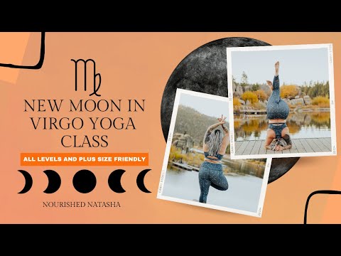 NEW MOON IN VIRGO YOGA CLASS | GROUND AND TWIST ♍️🌑