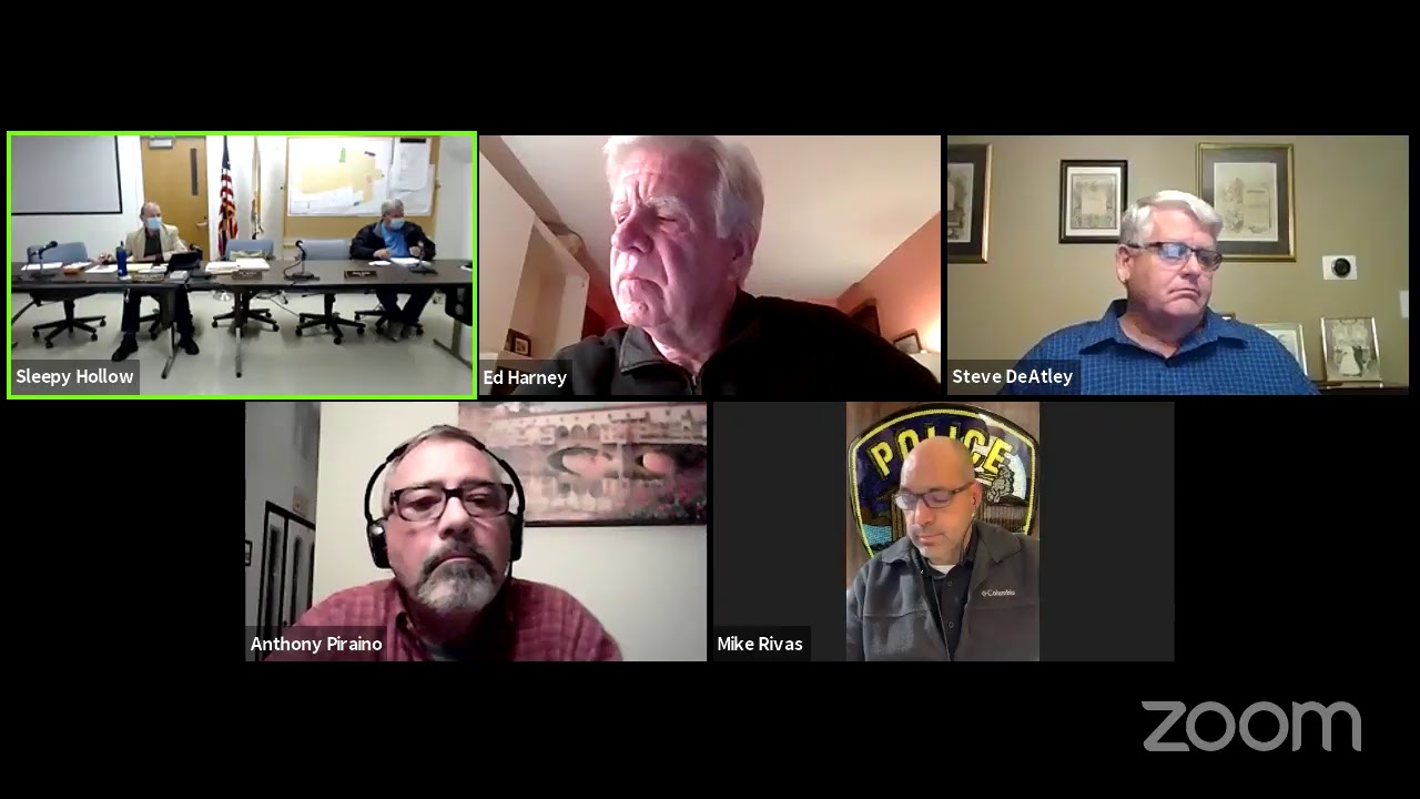 Sleepy Hollow's Zoom Meeting for November 16, 2020 - YouTube