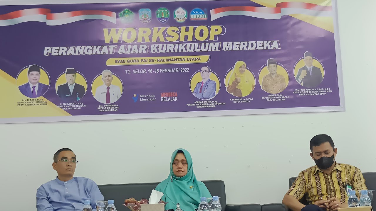 PEMBUKAAN WORKSHOP PERANGKAT AJAR KURMER ll KKG Kaltara ll AGPAII Bulungan - YouTube