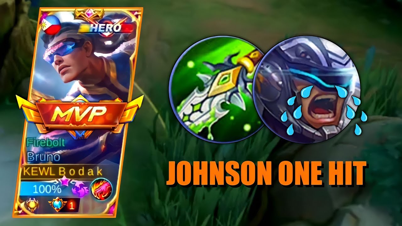 BRUNO ONE HIT BUILD | BRUNO BEST BUILD AND EMBLEM - MLBB - YouTube