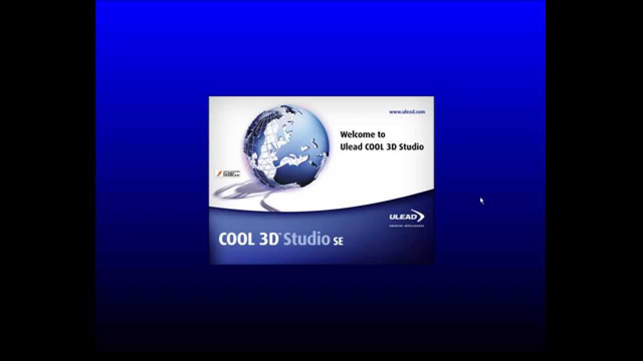 Ulead COOL 3D StudioSE - YouTube