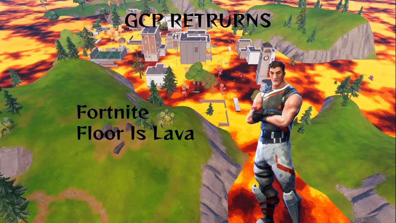 GCP is back!| Fortnite floor is lava win - YouTube