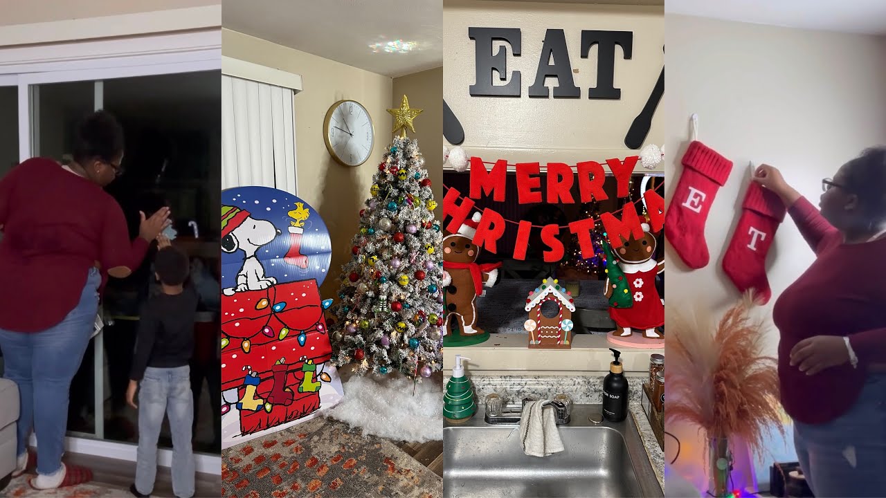 VLOGMAS DAY WHO KNOWS 😂 DECORATE WITH ME | A CHARLIE BROWN CHRISTMAS ...