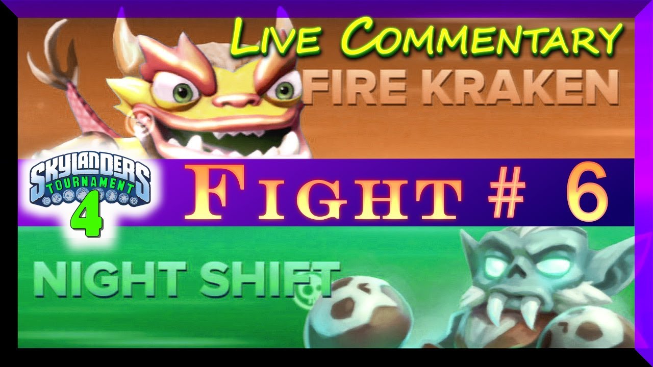 Skylanders Swap Force PVP Battle Mode 4th Tournament Night Shift Versus ...