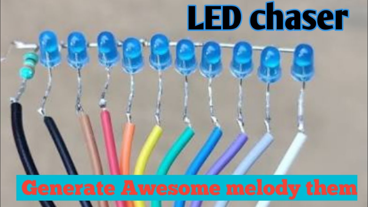 How to | DIY | Super LED Chaser With Generate Awesome Them Music #RC ...