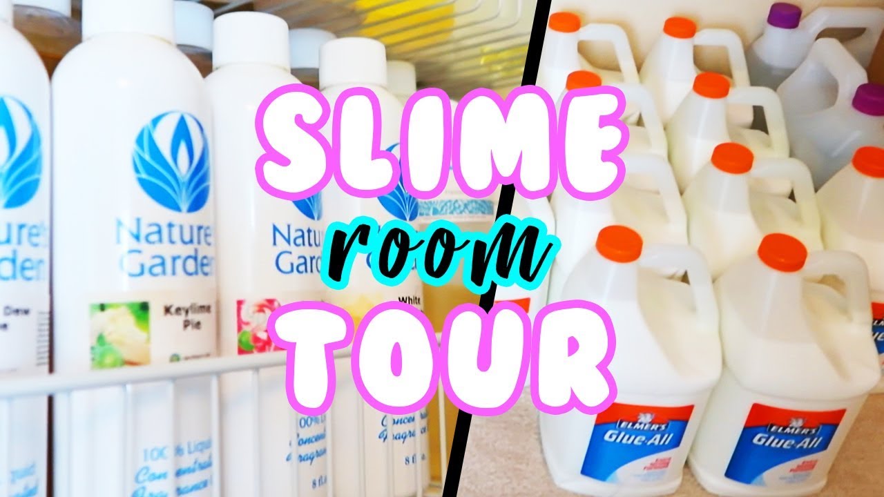 @UNIICORNSLIMESHOP SLIME ROOM TOUR 2018!!! 💦 - YouTube