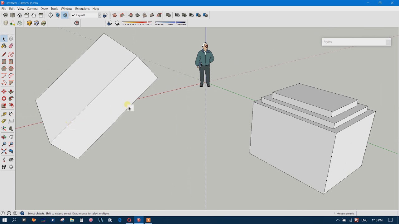 6 SketchUp Essential | more about tools - YouTube