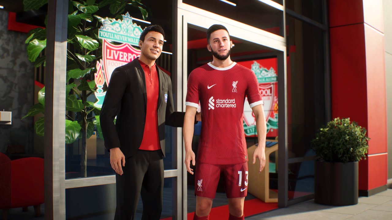 Goncalo Inacio Welcome To Liverpool I FC 24 Liverpool Career Mode #36 I ...