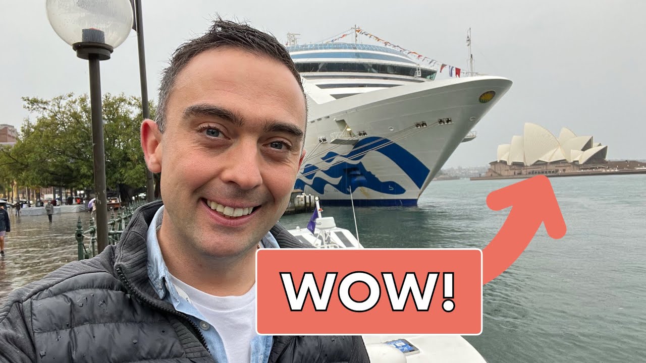 CORAL PRINCESS vlog: Episode 3 - Embarkation day in SYDNEY #cruise ...