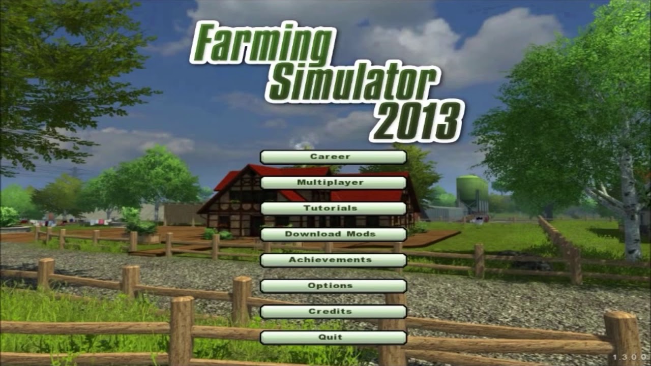 Farming Simulator 2013 Main Theme Song Youtube