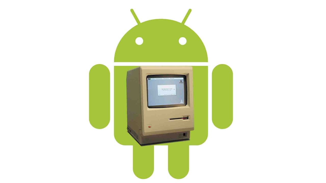 Android Running Macintosh System 7 | Tutorial - YouTube