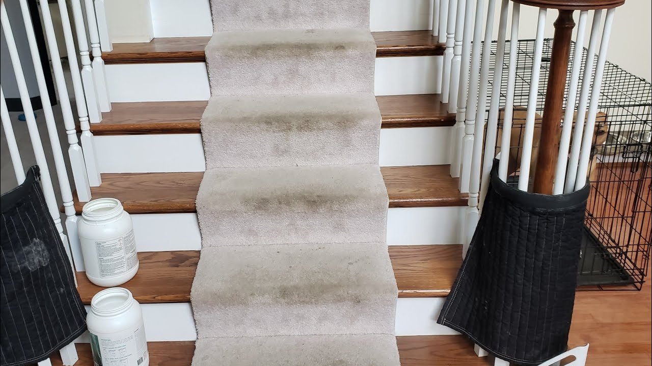 Dirty Stairs on the Lake | What a View! |Dirty Carpet cleaning vlog ...