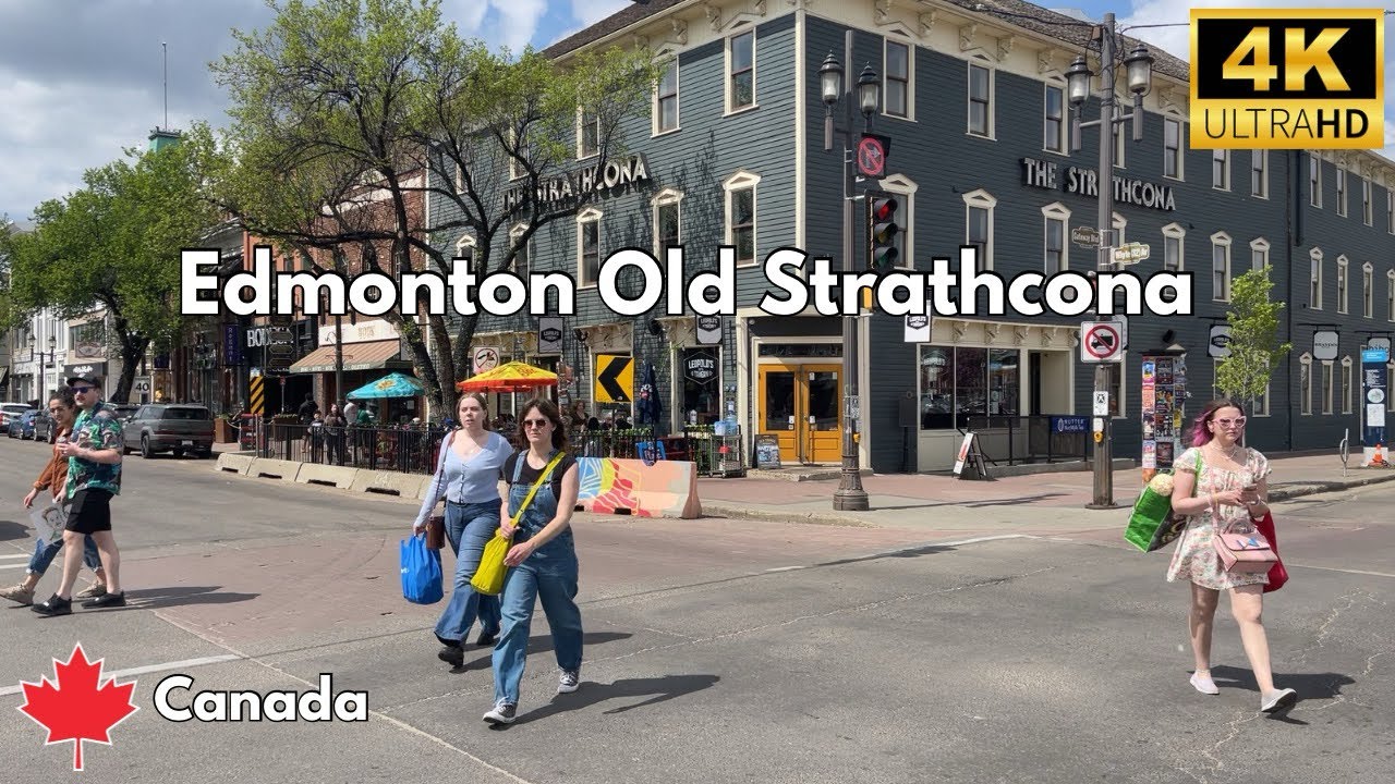 Edmonton Old Strathcona Walk | May 2025 🇨🇦 - YouTube