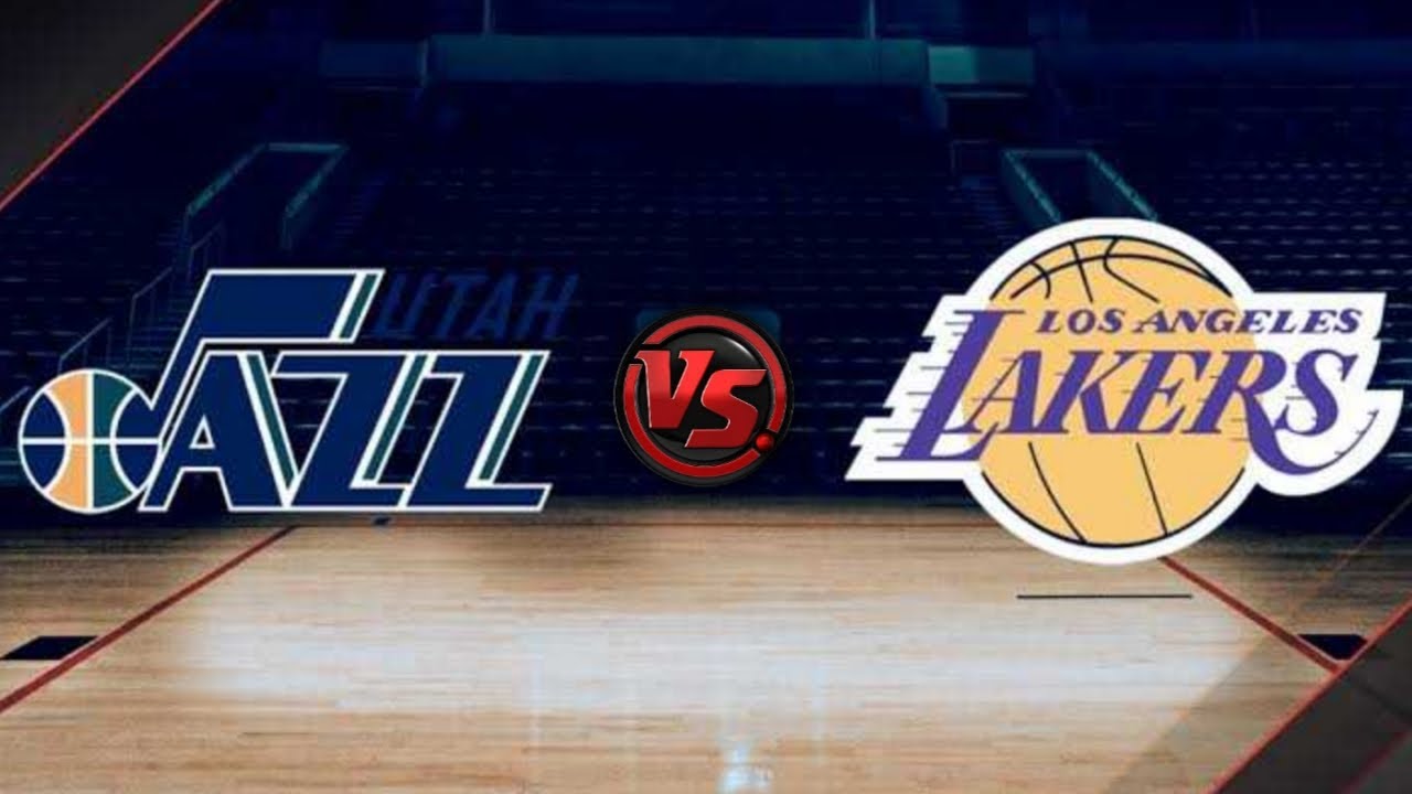 Los Angeles Lakers Vs Utah Jazz | NBA Live Play by Play and Score ...