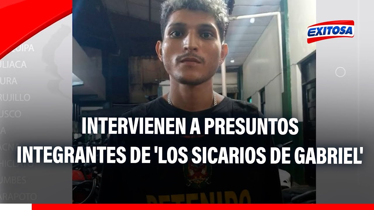 🔴🔵'Los Sicarios de Gabriel': Intervienen a presuntos integrantes de ...