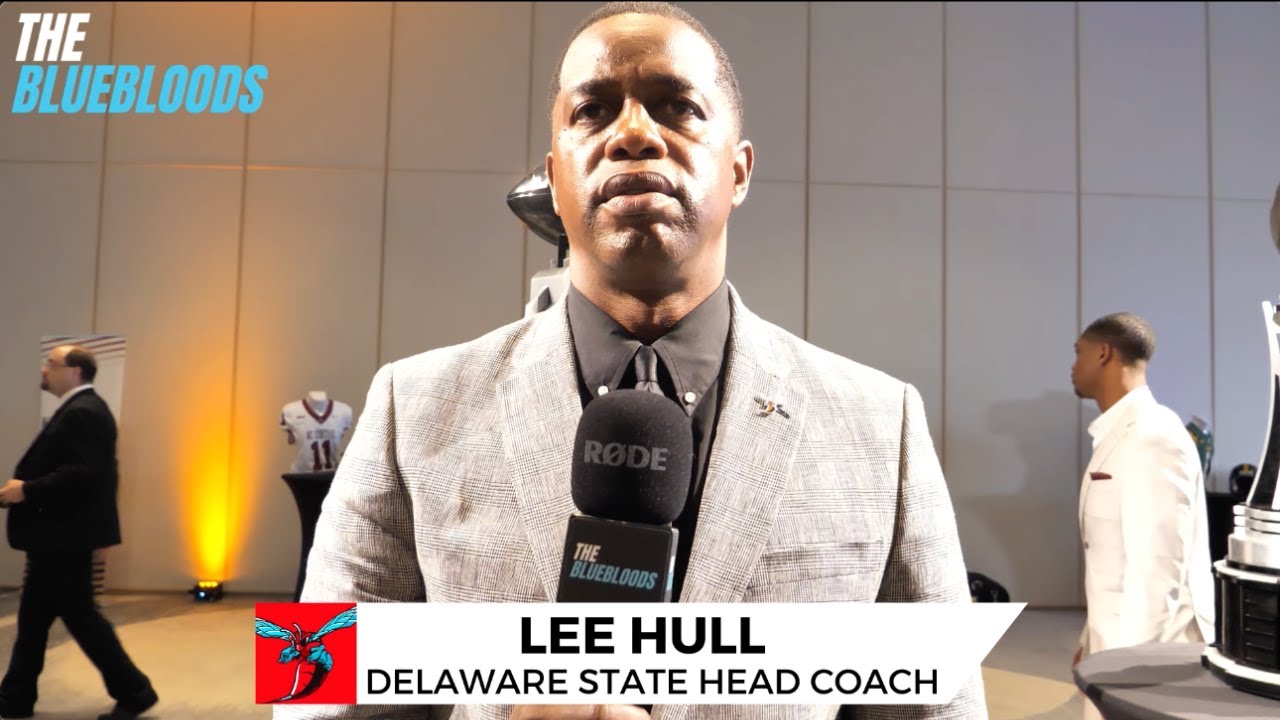 2023 MEAC Media Day: Lee Hull (Delaware State Head Coach) | The ...