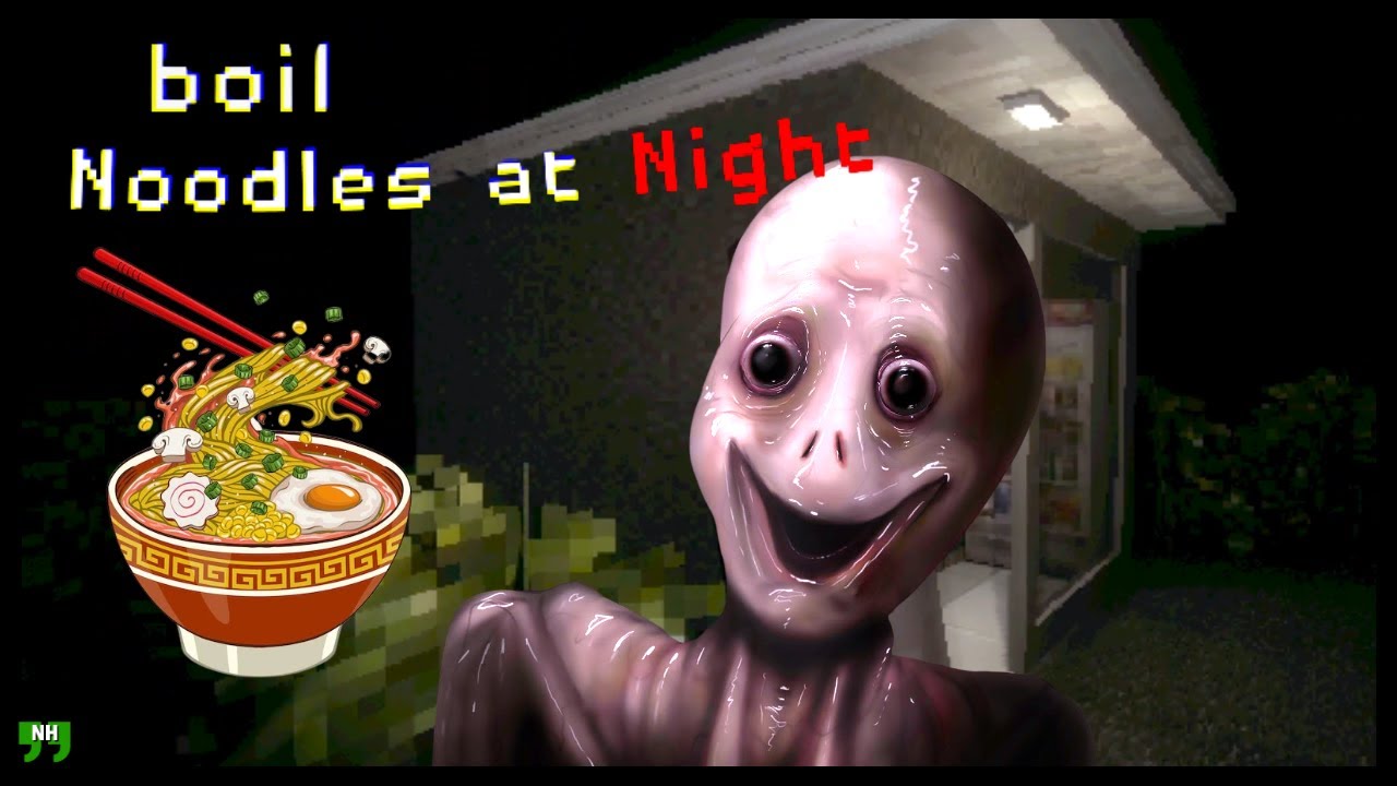 Cooking At Night In A Horror Game Is Always A Bad Idea ~ Boil Noodles ...
