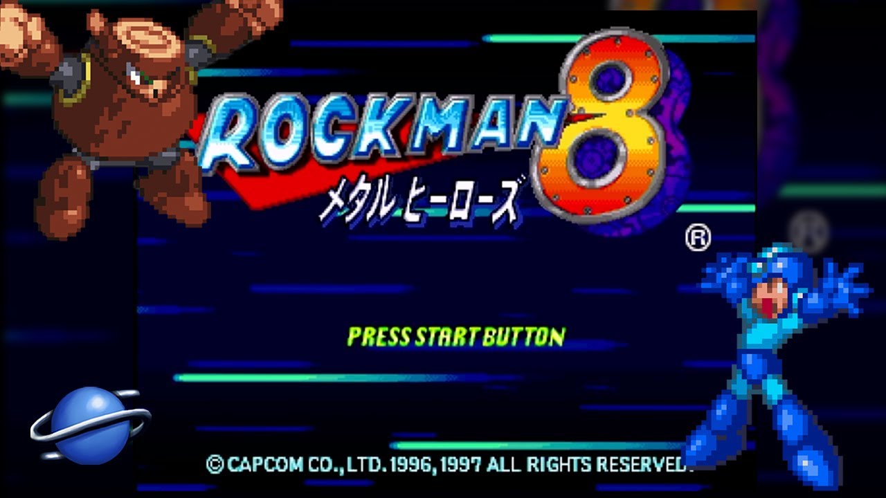 Rockman 8 Metal Heroes - Sega Saturn - YouTube