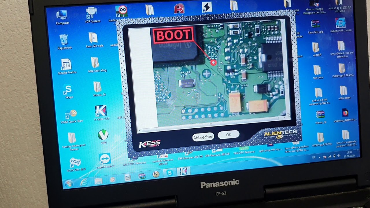 Kess v2 Clone recover edc17cp20 vw ecu in Boot mode - YouTube